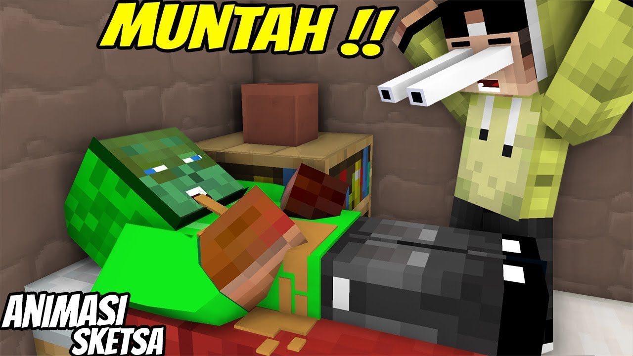 Erpan Kaget Anto di Racun ( Animasi Minecraft Indonesia ) - YouTube