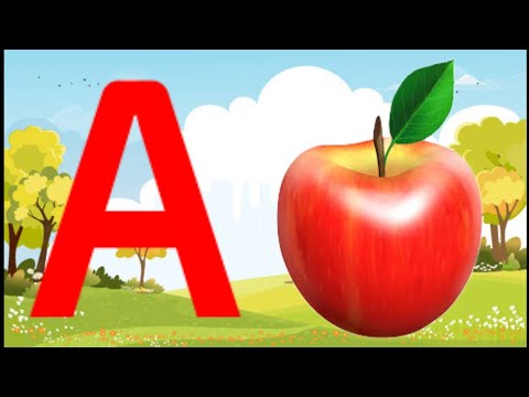 Drawing Alphabet। ABC । 🍏 🏓 🐈 । preschool class। kindergarten। phonic ...