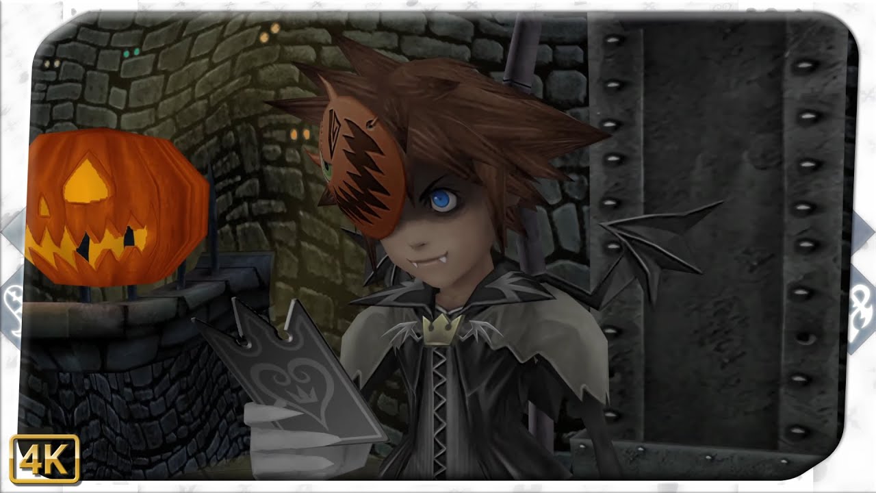 Kingdom Hearts Re:Chain of Memories ⁴ᴷ 5th Floor: Halloween Town (Proud ...