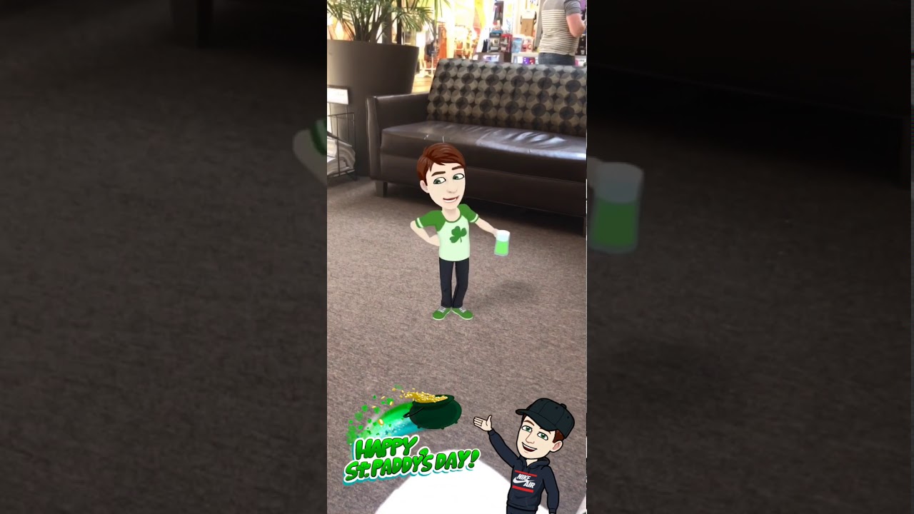 St Patrick's Day Bitmoji Fun - YouTube
