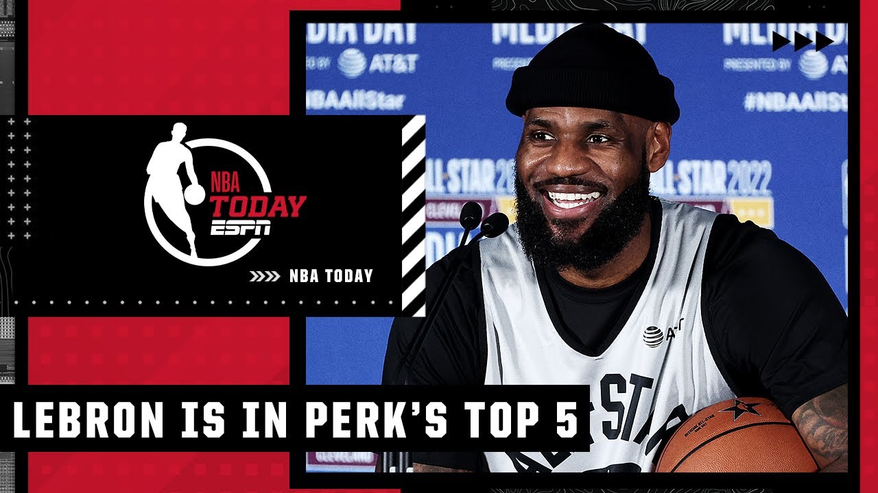 LeBron James is in Kendrick Perkins' Top 5️⃣ current NBA players list 👀 ...