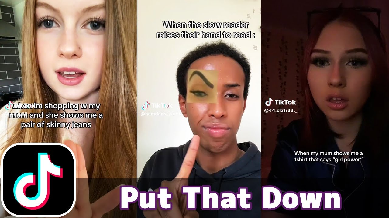 Put That Down | TikTok Compilation - YouTube