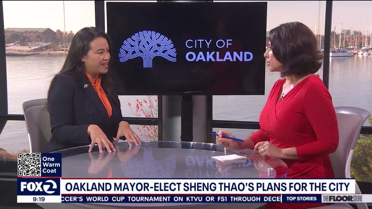 Sheng Thao is Oakland's new mayor - YouTube