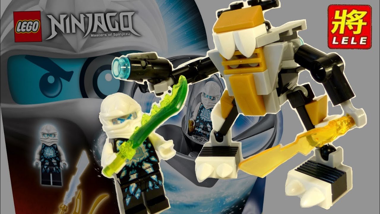 Конструктор LELE NINJA Аналог лего НиндзяГо - YouTube