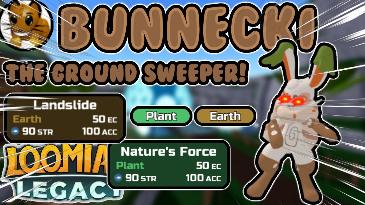 BUNNECKI The GROUND Sweeper This Sweet Retreat Update! - Loomian Legacy ...