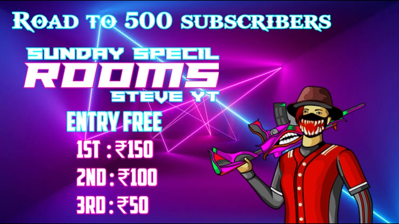 Rush Game Play Steve Yt Is Live // Road To 500 Subscribers//#unqgamer# ...