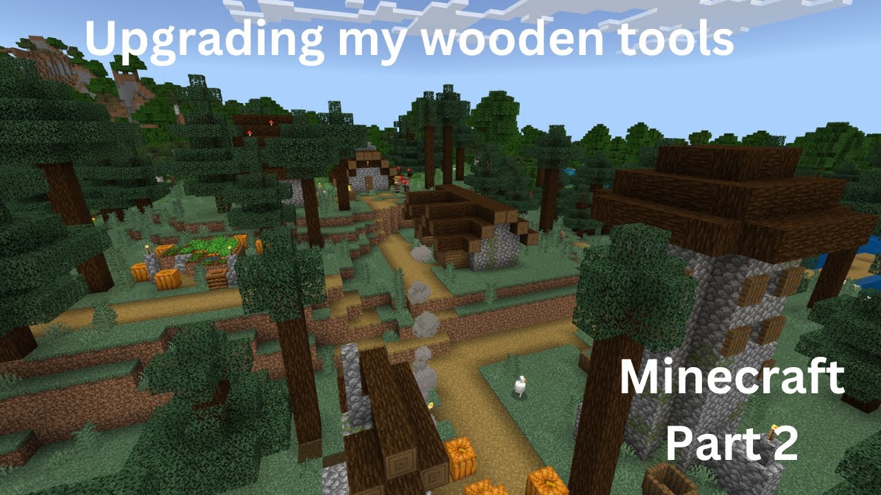 Upgrading my tools in Minecraft survival | Minecraft - YouTube