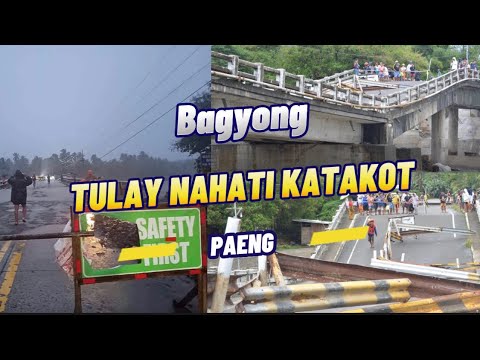 Tulay ng Leyte Marabong bridge Burauen nag Collapse Mga Tao tigas ulo ...