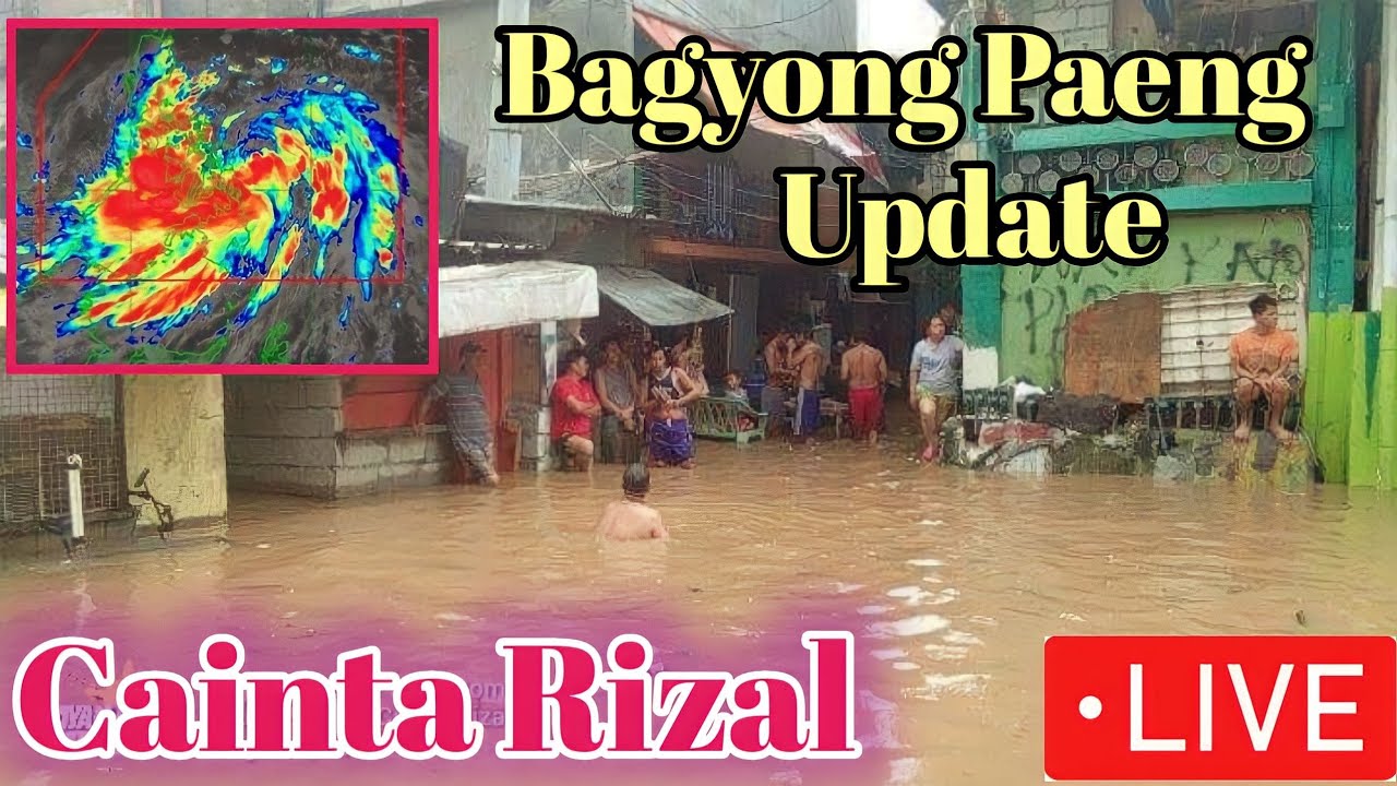 Live Sa Bagyong Paeng Update /Cainta Rizal - YouTube
