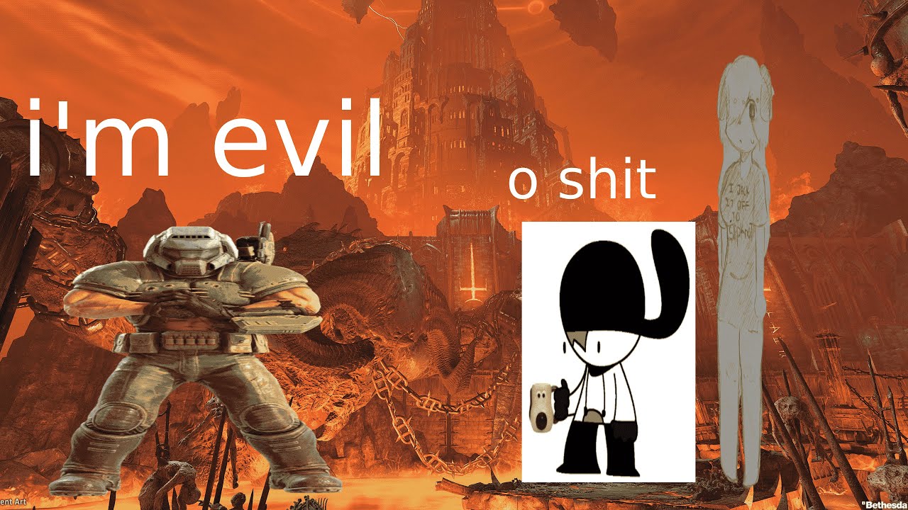 DAREDOOM - Foolhardy Dside but it's DOOM GUY and Shitpost AND Bella - YouTube