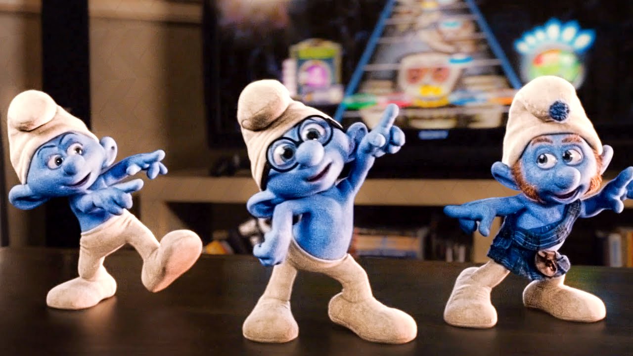Neil Patrick Harris Rock Out on Guitar Hero with the Smurfs | The ...