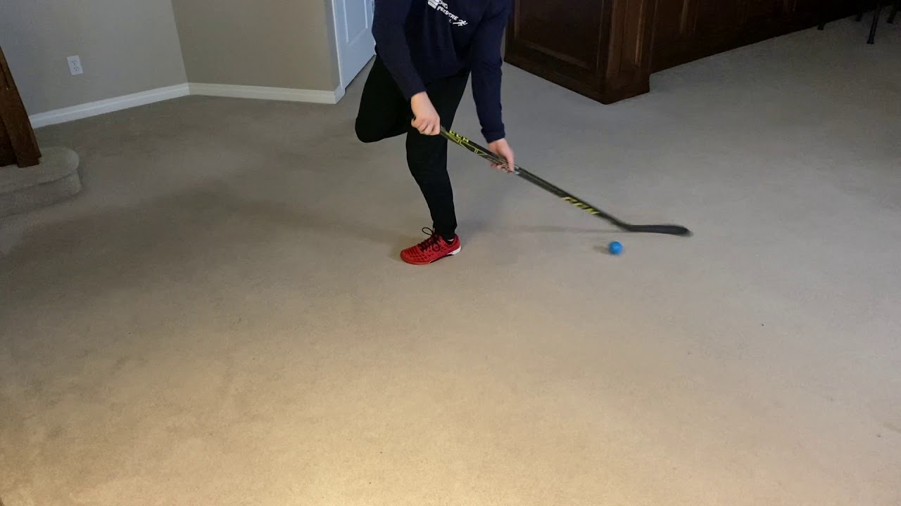 Toe Drag - Behind the Back - Single Leg - Stickhandling - YouTube