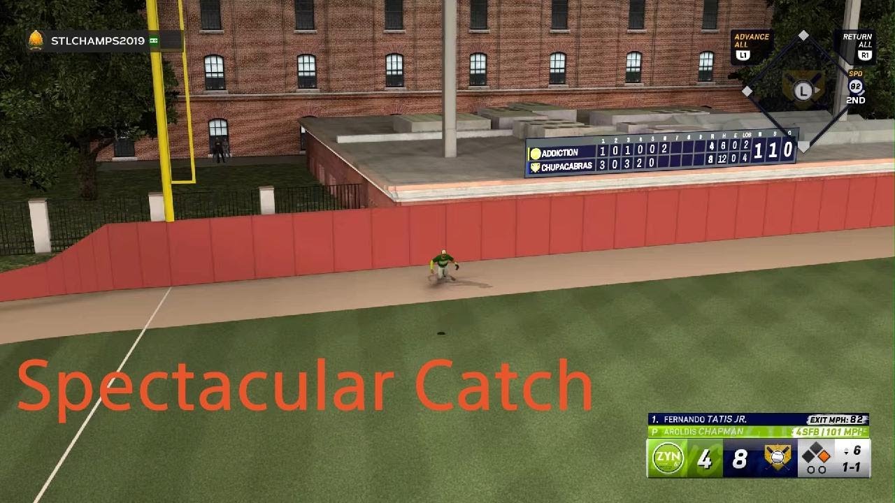Spectacular Catch - MLB The Show 24 - YouTube