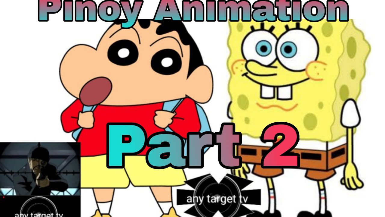 Ang pagkikita ni shinchan at spongebob part:2 ( Pinoy Animation+Pinoy ...