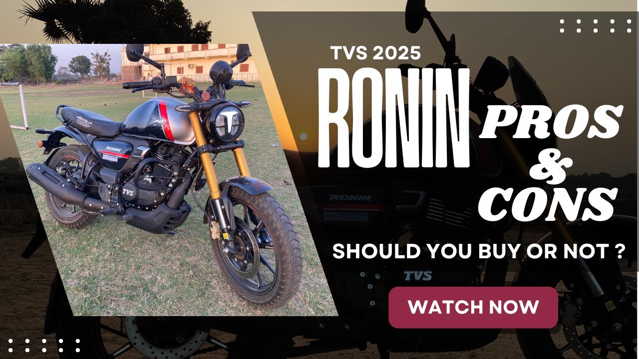 🔥 2025 TVS Ronin - Full Review | Pros & Cons | Should You Buy? 🔥 # ...