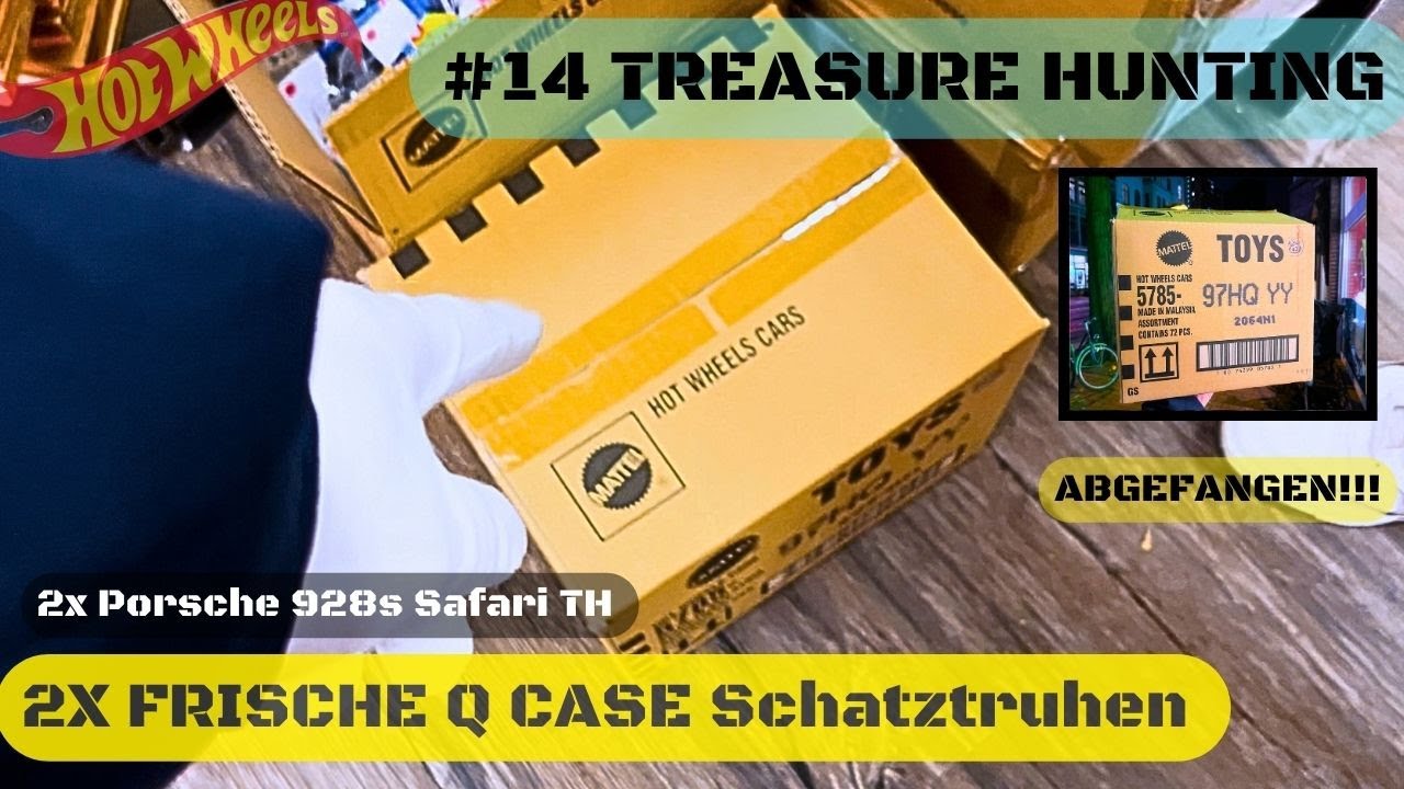 NEUE Q-Case BOXES im TEDI! 2x TRESAURE HUNT Porsche 928s Safari ...