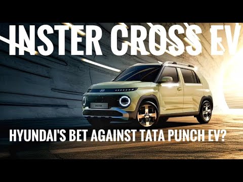 Hyundai Inster Cross EV unveiled | Upcoming Tata Punch EV rival | Will ...