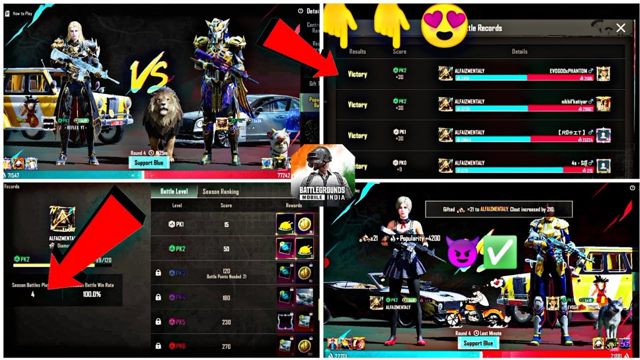 🔴HOW To win Popularity Battle in Bgmi |How to increase Popularity ...