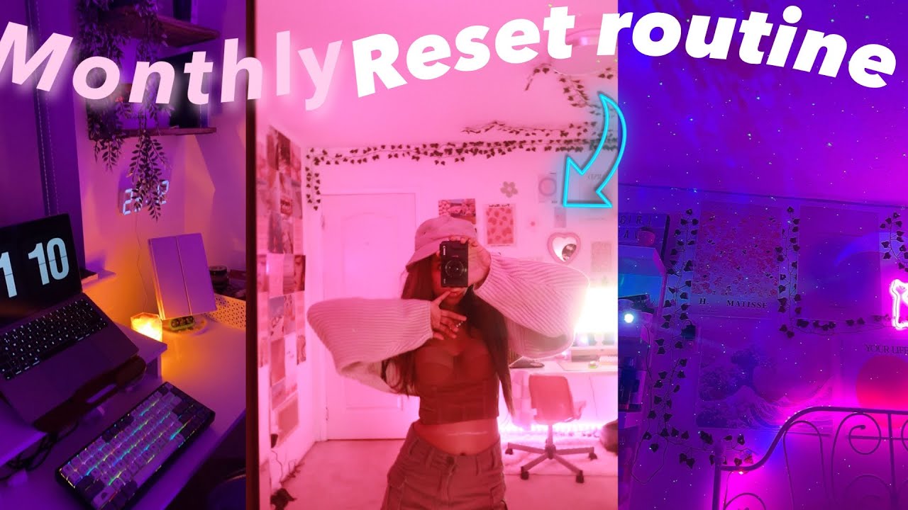 monthly reset routine | summer try on haul, self care, unwinding 🧖🏽‍♀️🫧 ...