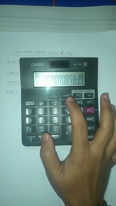 How to find value of log using simple calculator.#shorts #calculator #students#shortsvideo - YouTube