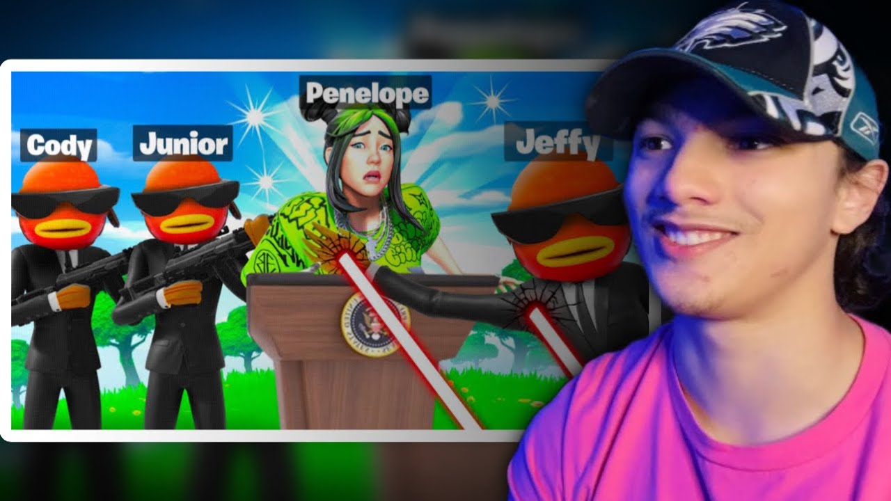 SML Gaming | PROTECT PENELOPE! FORTNITE! (Reaction) - YouTube