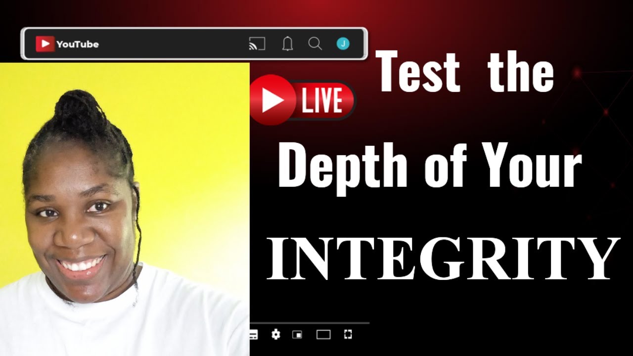 8 Questions to test the depth of your integrity. Today's word and ...