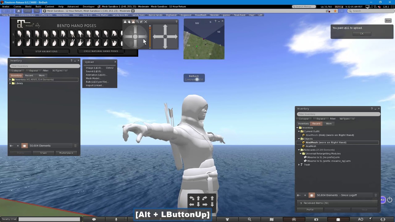 Makehuman to Second Life - Mixamo URM To Second Life - YouTube