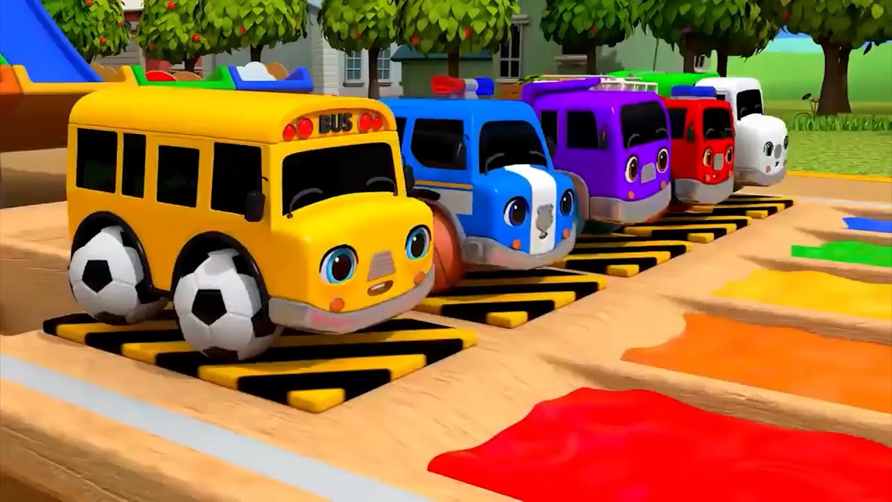 Wheels on the Bus - Baby songs - Nursery Rhymes & Kids Songs - YouTube