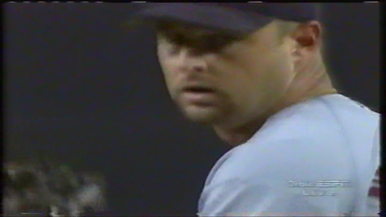 2003 ALCS game 1 Boston Red Sox at New York Yankees Espn International ...