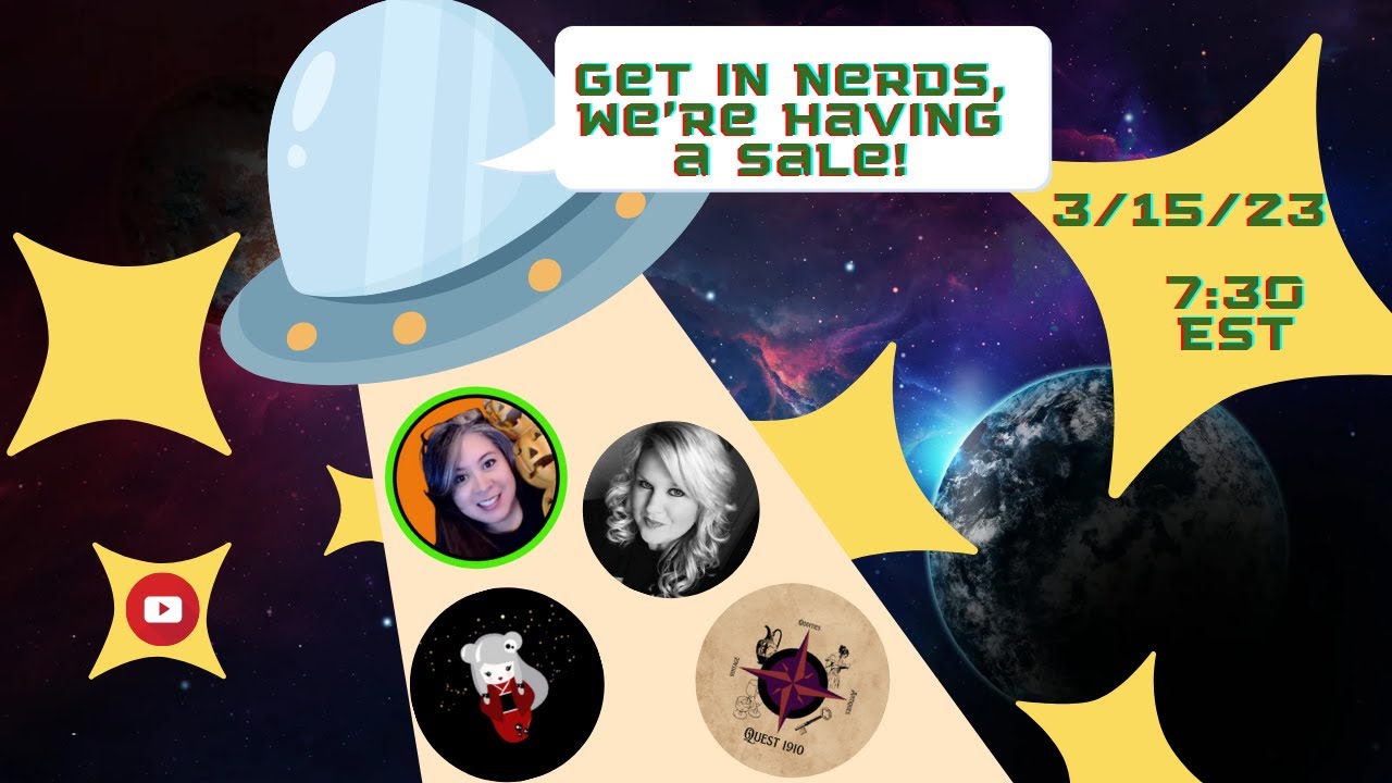 Nerd Sale 3/15/23 @ 4:30pm MST | 7:30pm ET - YouTube
