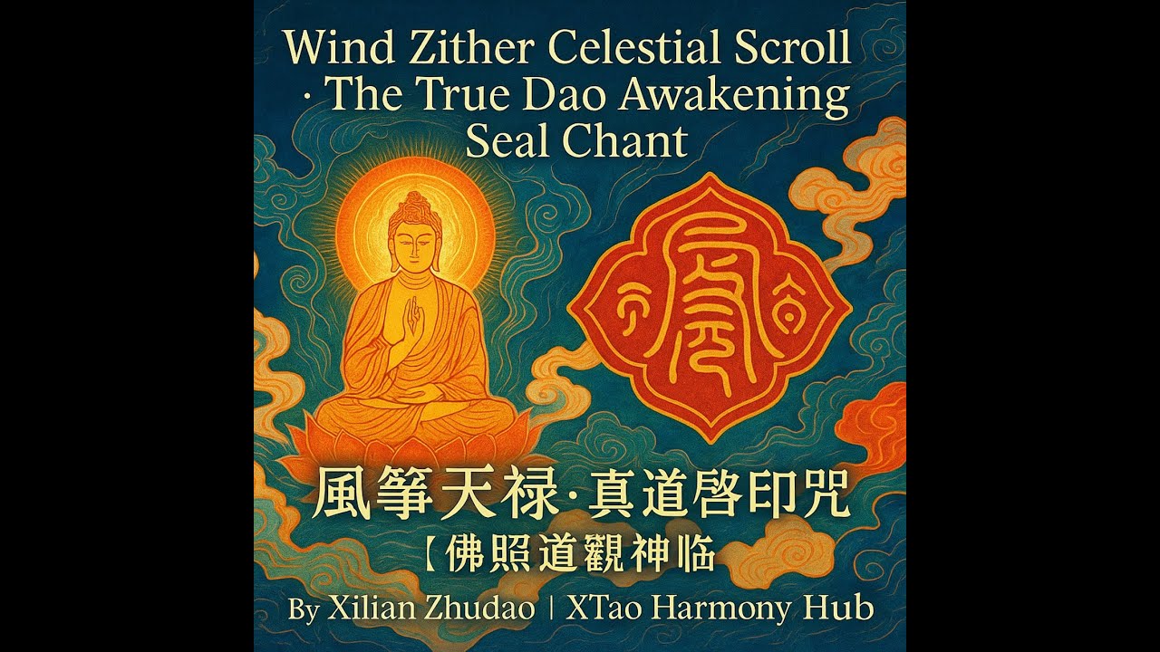 Wind Zither Celestial Scroll · The True Dao Awakening Seal Chant《風箏天籙 · 真道啟印咒》【佛照道觀神臨】熙蓮 · 燭道 ...