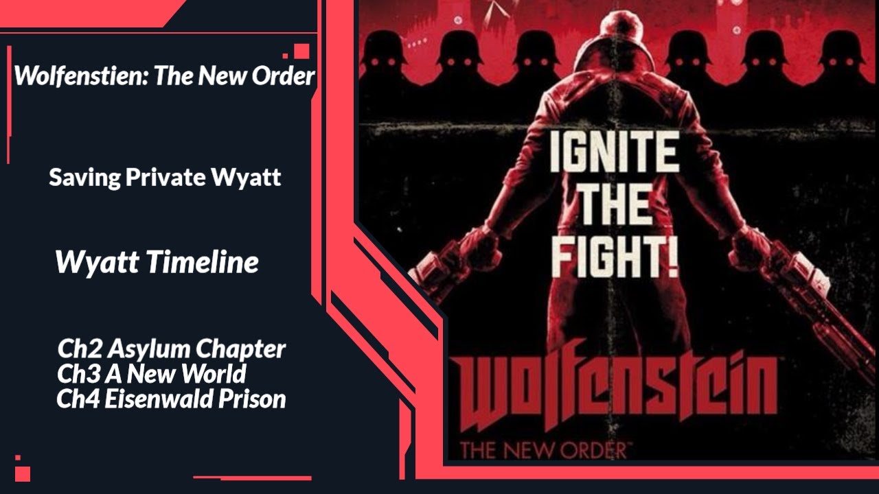Wolfenstein: The New Order Saving Private Wyatt/Asylum Ch 2 /A New ...