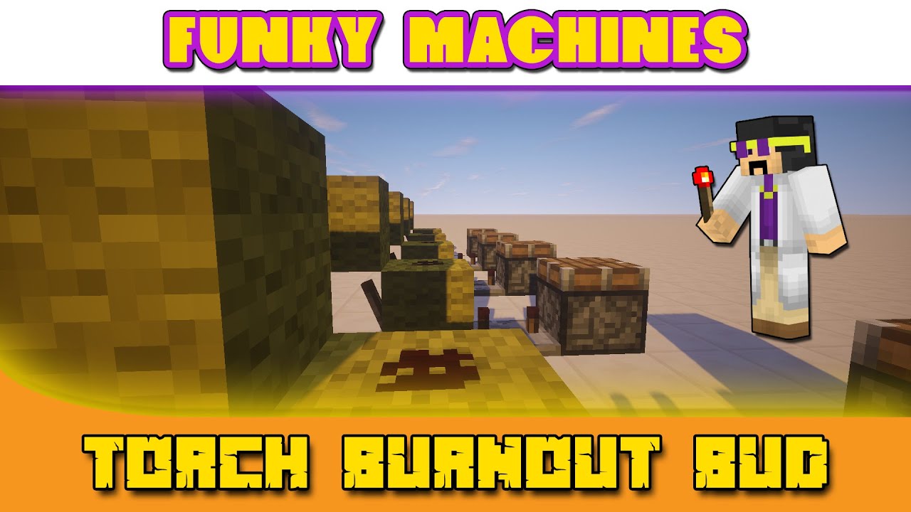 Torch Burnout Bud Switch - Minecraft: Funky Machines - YouTube