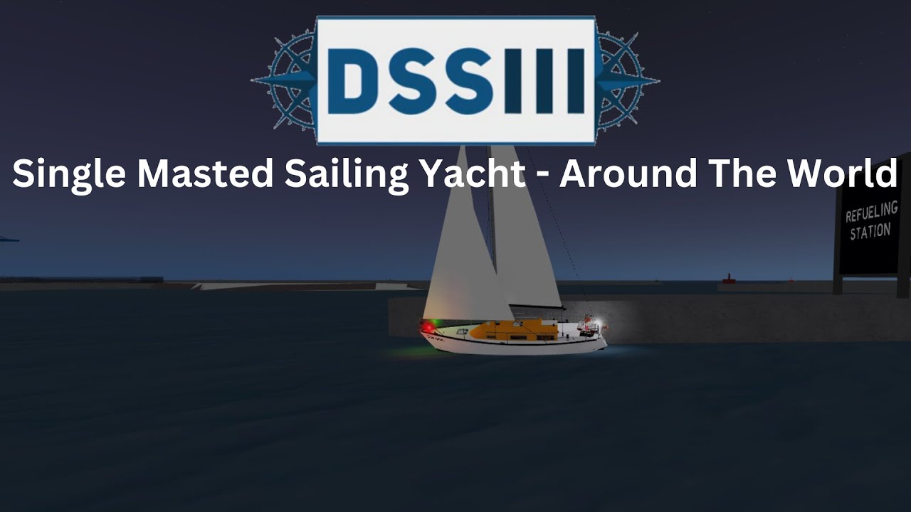 Roblox Dynamic Ship Simulator 3: Single Masted Sailing Yacht ATW - YouTube