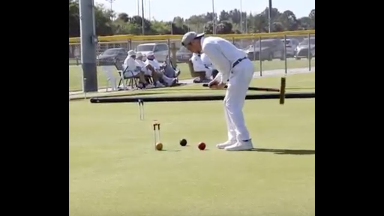 Croquet(AC):Essick v Abdelwahab games 1&2- US Nationals 2019 - YouTube
