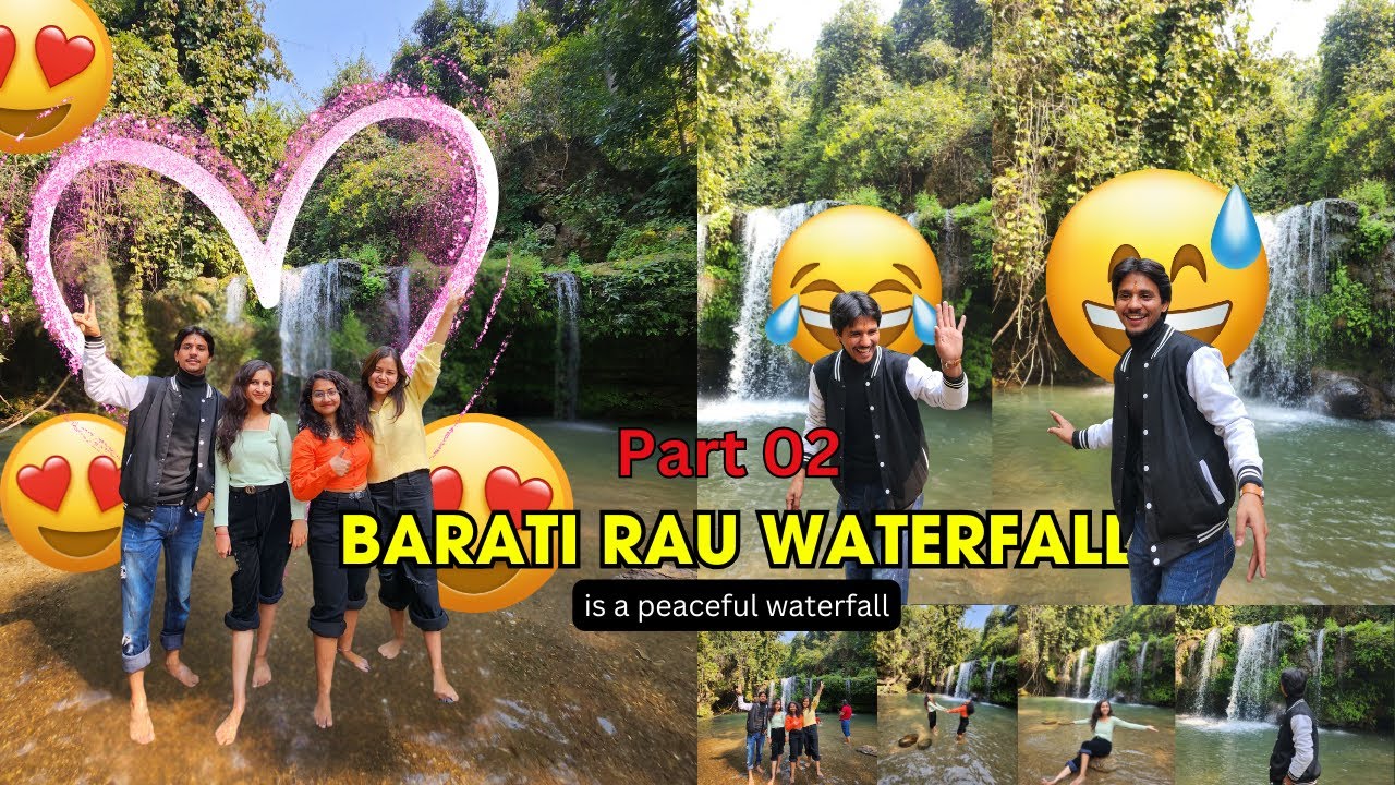 Barati Rau Waterfall Part -02 || Ye Ladki Pagal Hai 🤣😍 || Kya bol Diya ...