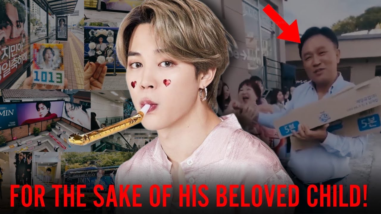 Tears Erupt in Café: Jimin BTS’s Father Delivers a Heartfelt Letter ...