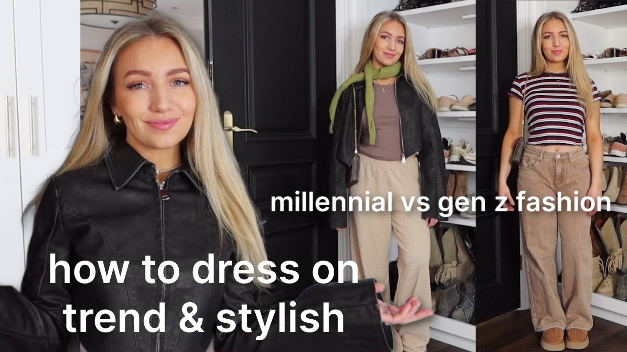 How to dress on trend & stylish - YouTube