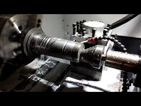 CNC Machine for excluder machine part manufacturing - YouTube