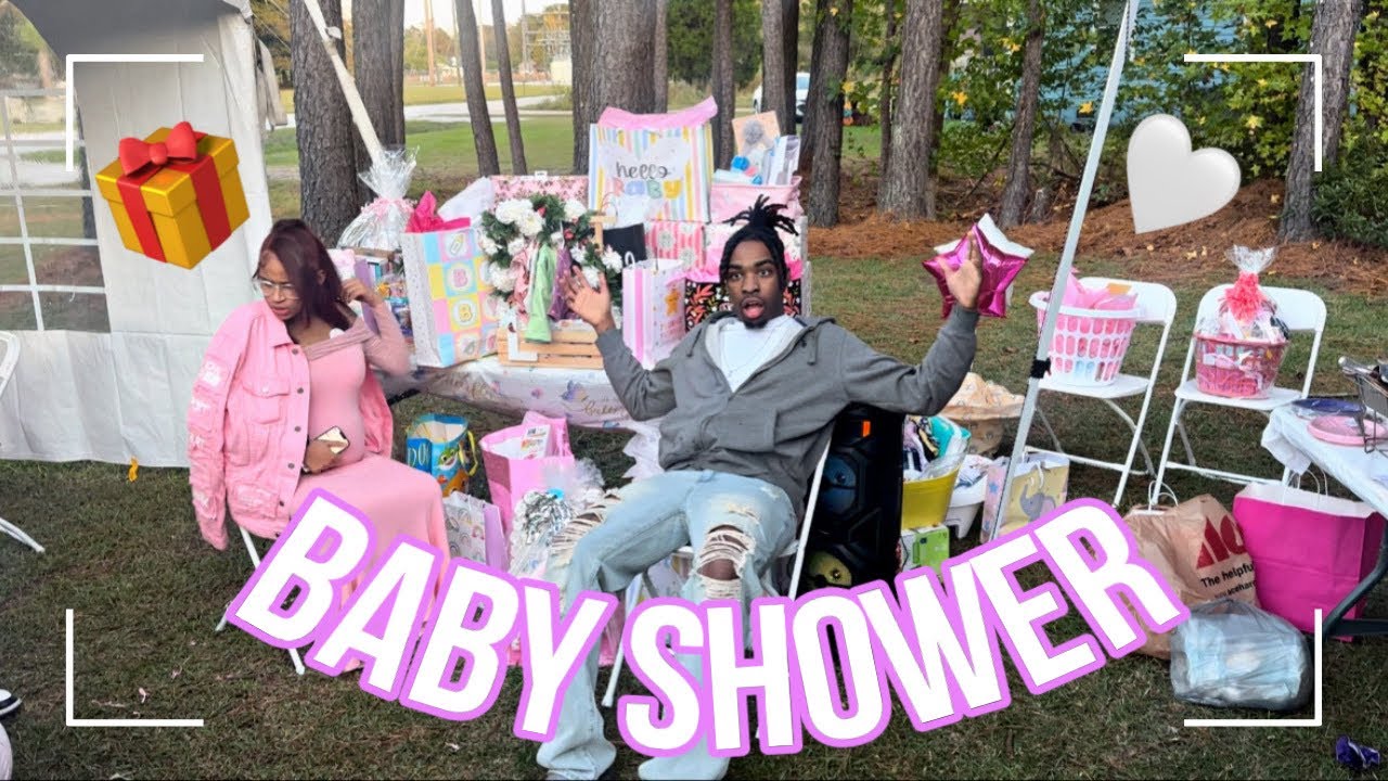 WE HAD OUR BABY SHOWER 🩷 OUR BABY IS ALMOST HERE 🥹 - YouTube