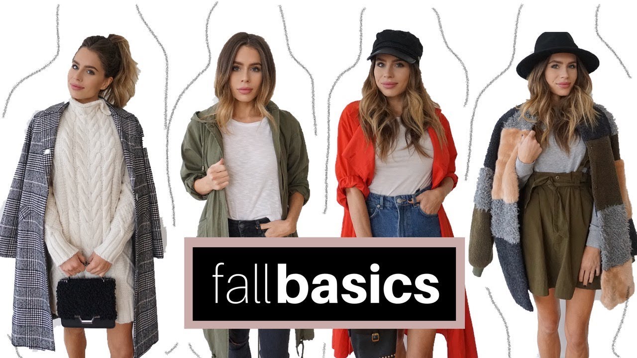 HOW TO STYLE: Basics for Fall 2017 - YouTube