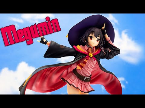 Megumin School Uniform 1/7 Figure UNBOXING [Konosuba] - YouTube