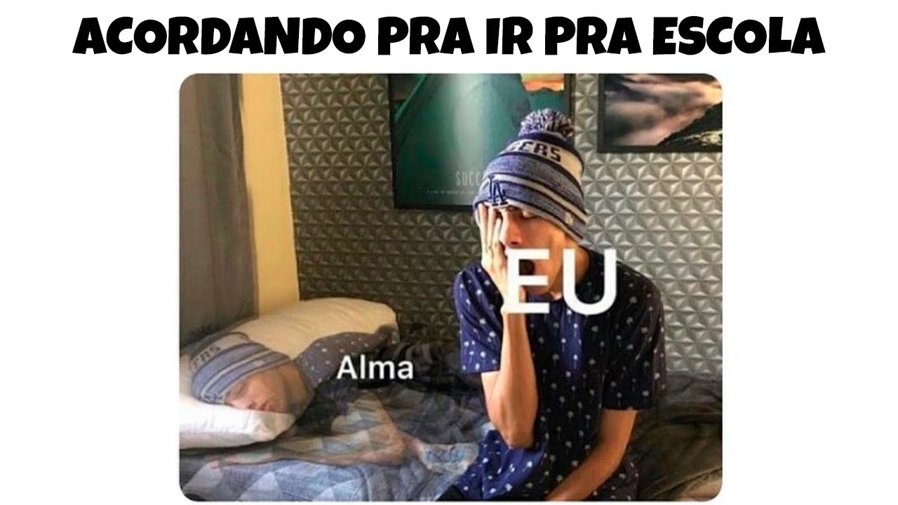 2 HORAS!! MEMES EM IMAGENS ENGRAÇADOS - Acordando pra ir pra escola 😂 ...