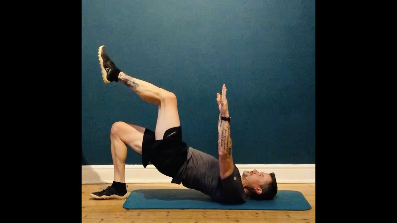 15sec HIIT pelvic press demo by Michal George - YouTube