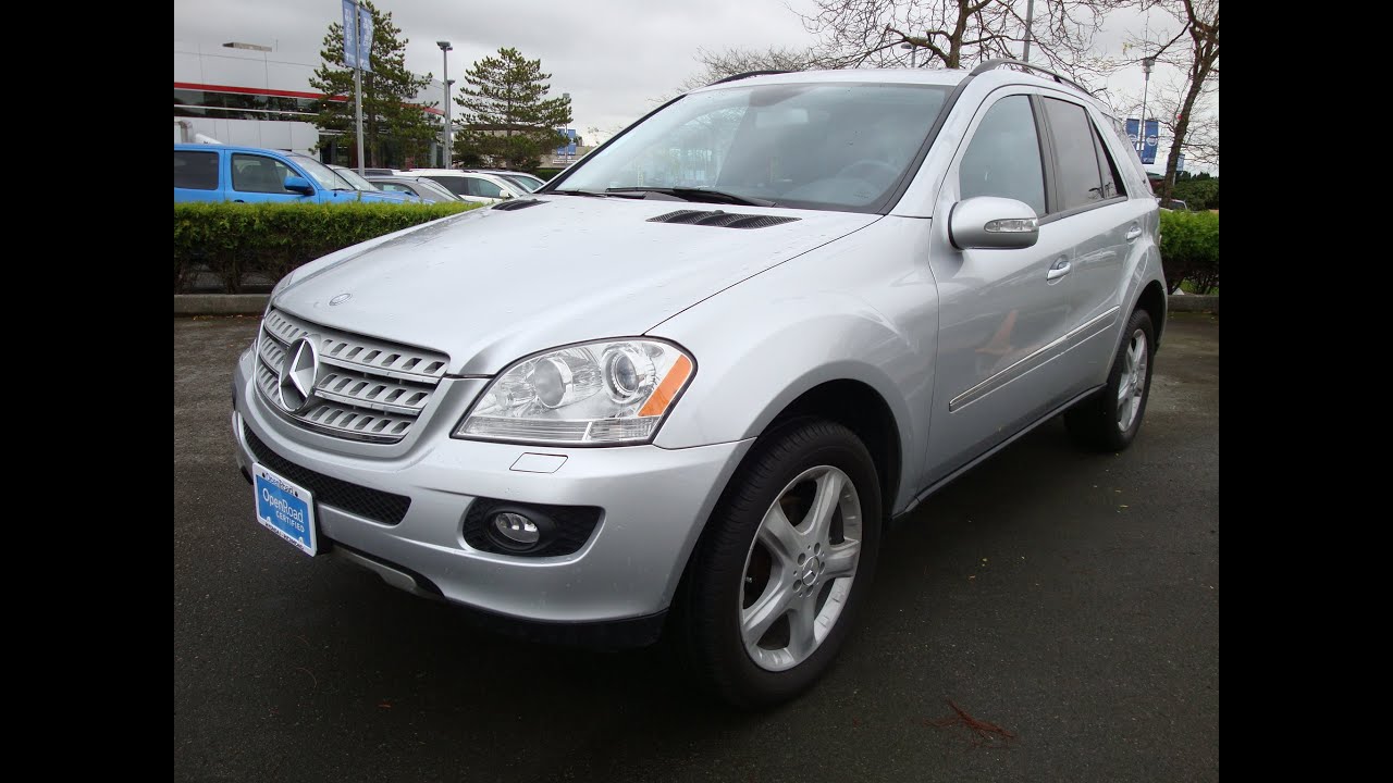 2007 Mercedes Benz ML350 Low Mileage (OPEN ROAD HYUNDAI) - YouTube