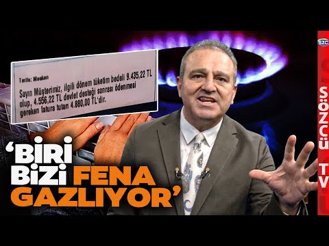 'BİRİ BİZİ FENA GAZLIYOR!' Ekrem Açıkel O Faturayı Yayında Deşifre Etti! Karadeniz Gazı, %162 ZAM