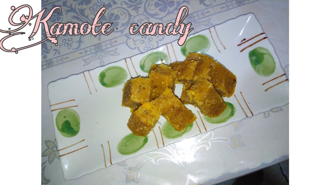 How to make kamote candy | (filipino food) - YouTube