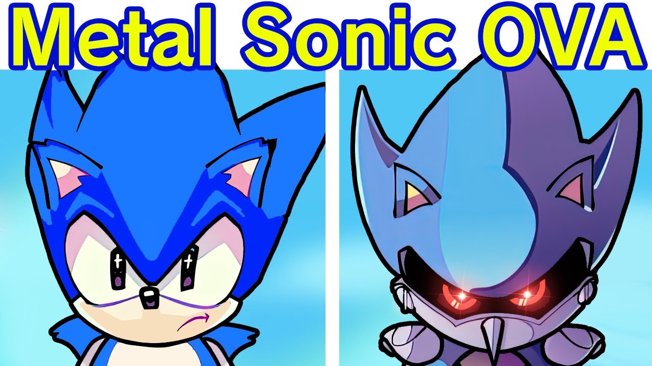 Friday Night Funkin' VS Metal Sonic OVA FULL WEEK + Cutscenes (FNF Mod ...