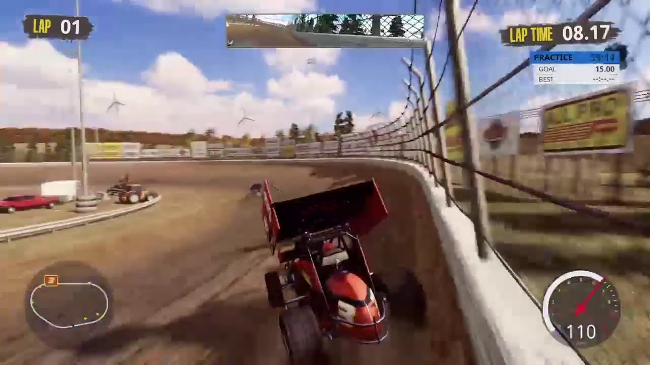 Tony Stewart Sprint Car Game - YouTube