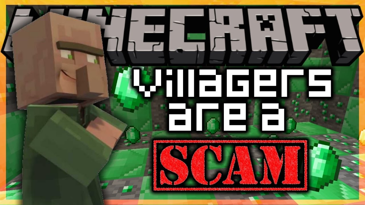 Minecraft Skyblock - VILLAGERS ARE A SCAM!!! - Ep.11 - YouTube